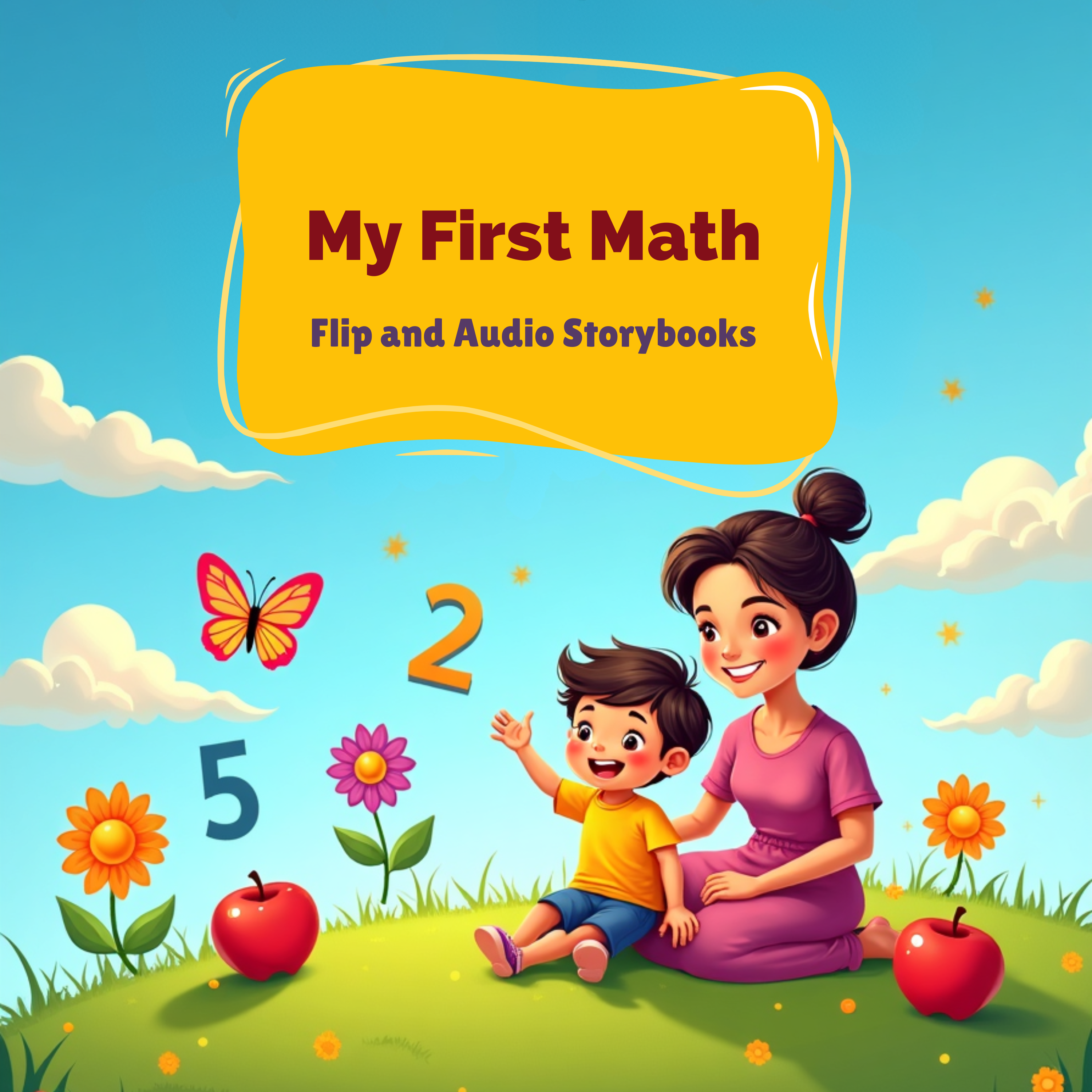 First Math Storybooks Digital | Interactive Math eBooks Kids 3-6 | The7cs